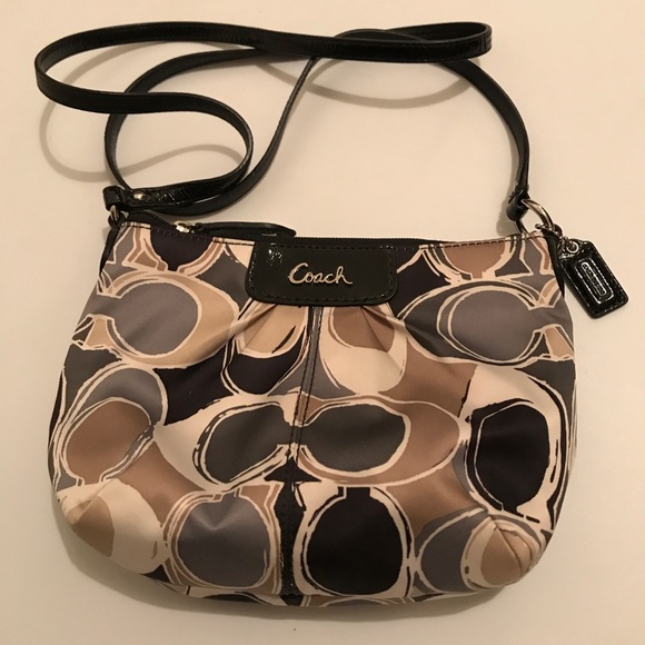 Coach | Bags | Coach Monogram Signature Canvas Cross Body Bag | Poshmark